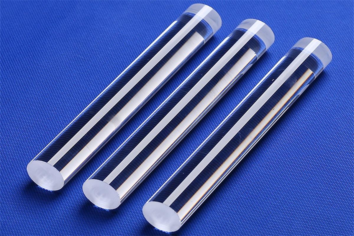 High Temperature Resistance Fused Quartz Rod from China manufacturer ...